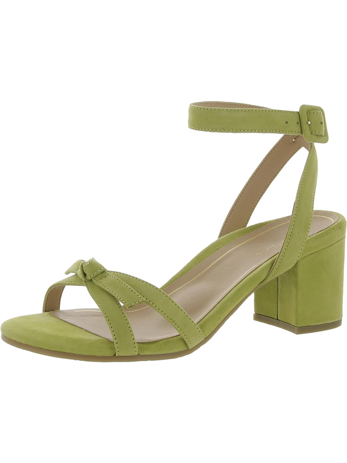 Vionic Womens Rosabel Suede Ankle Strap Heels - Walmart.com