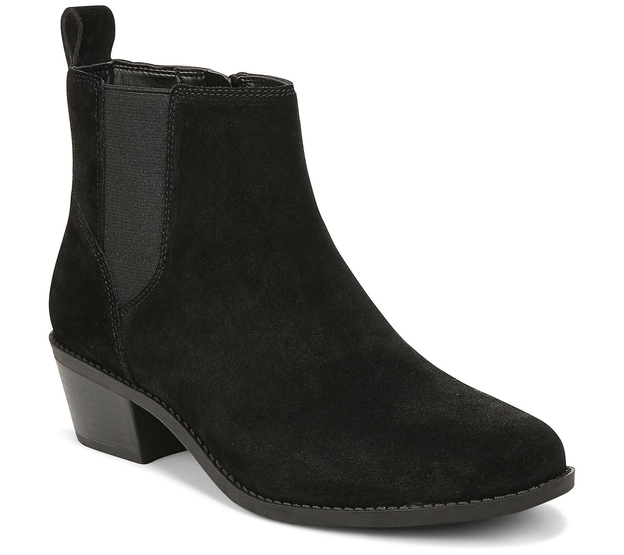 Vionic Womens Roseland Ankle Boots Black 11W - Walmart.com