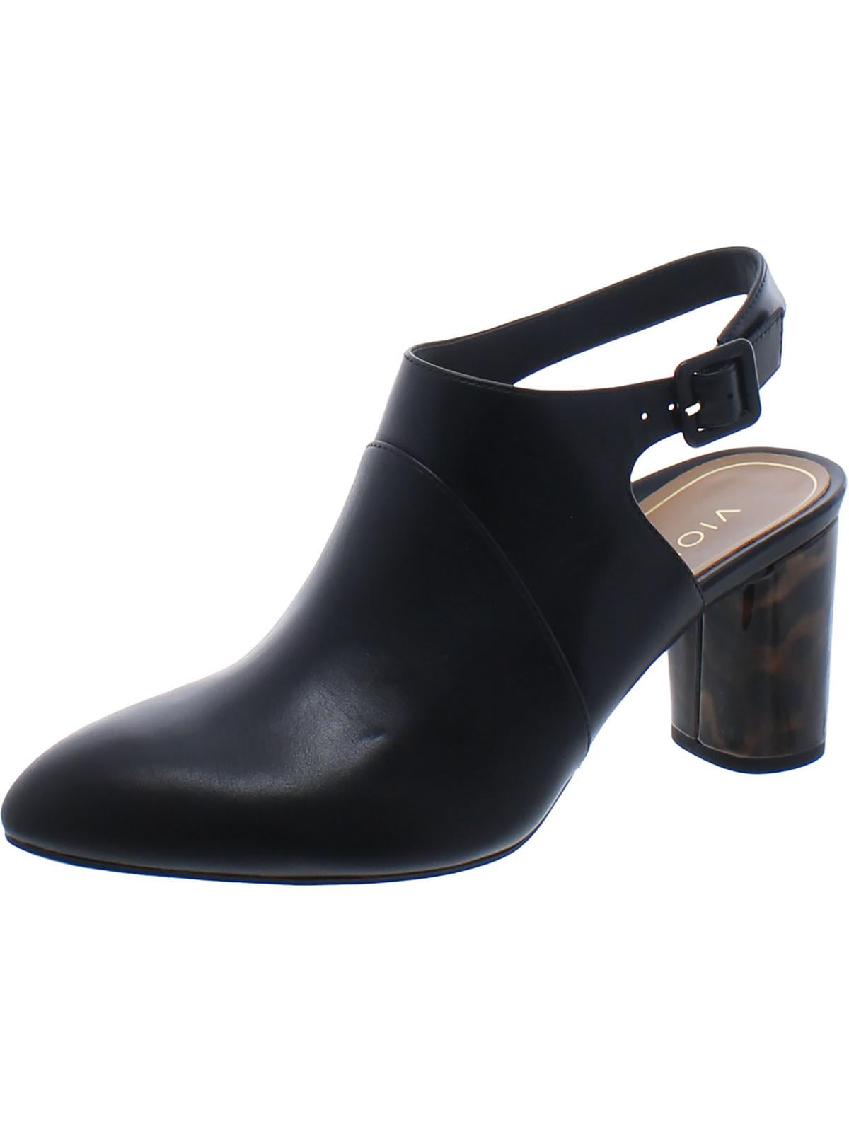 Vionic Womens Roseville Leather Pointed Toe Booties - Walmart.com