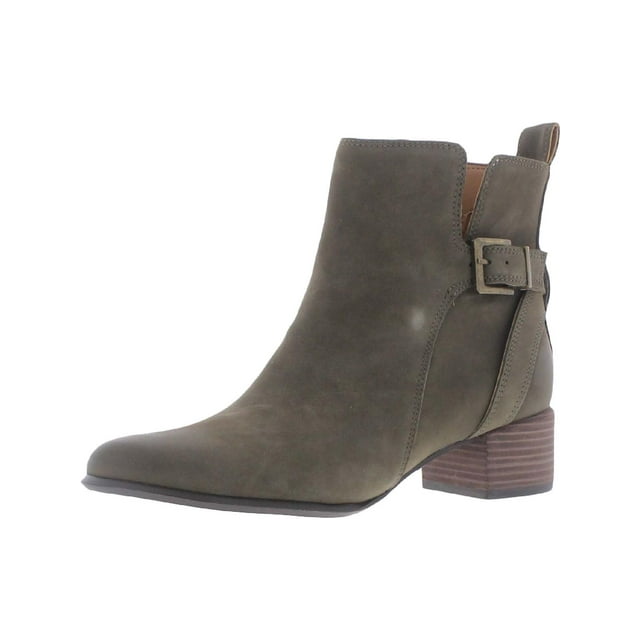 Vionic Womens Sienna Nubuck Embellished Ankle Boots - Walmart.com