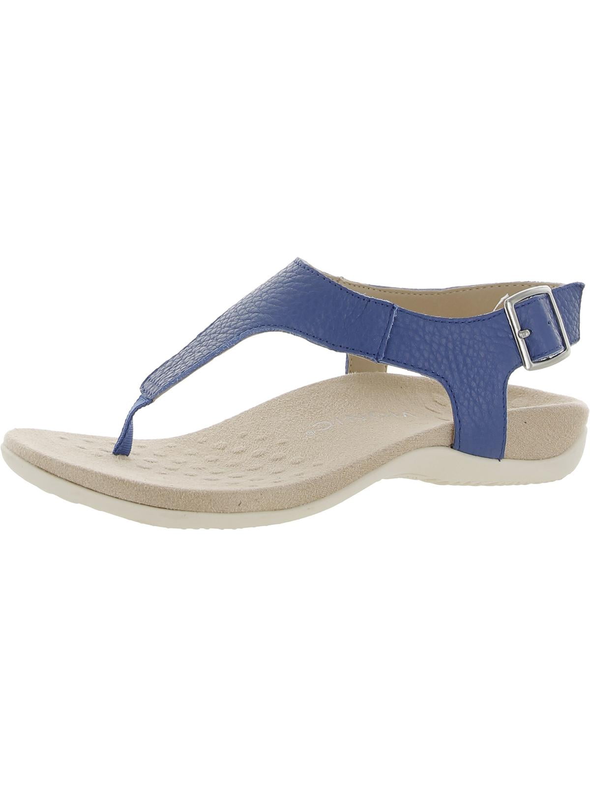 Vionic Womens Terra Leather Thong Slingback Sandals - Walmart.com