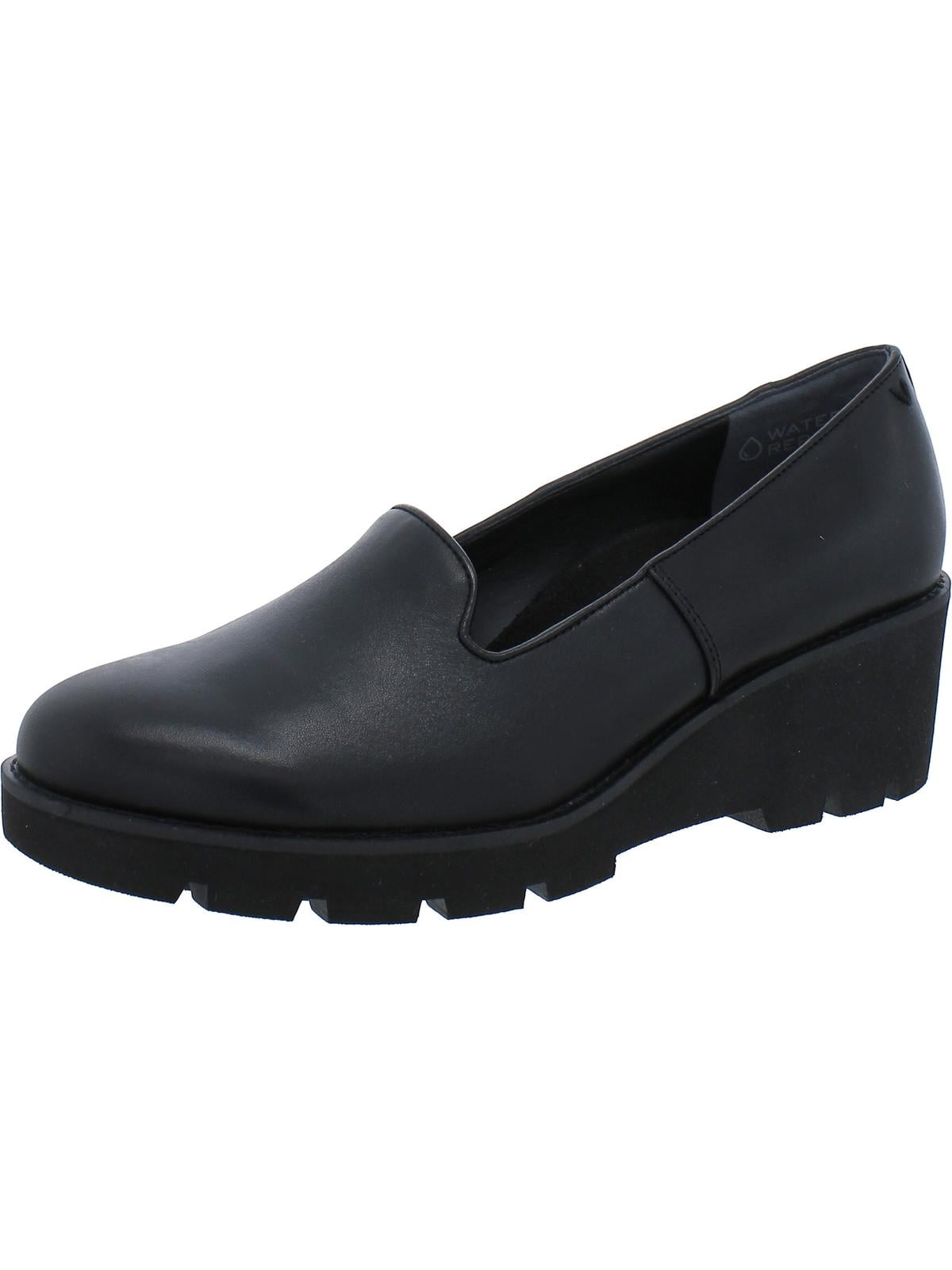 Vionic Womens Willa Leather Slip On Loafers - Walmart.com
