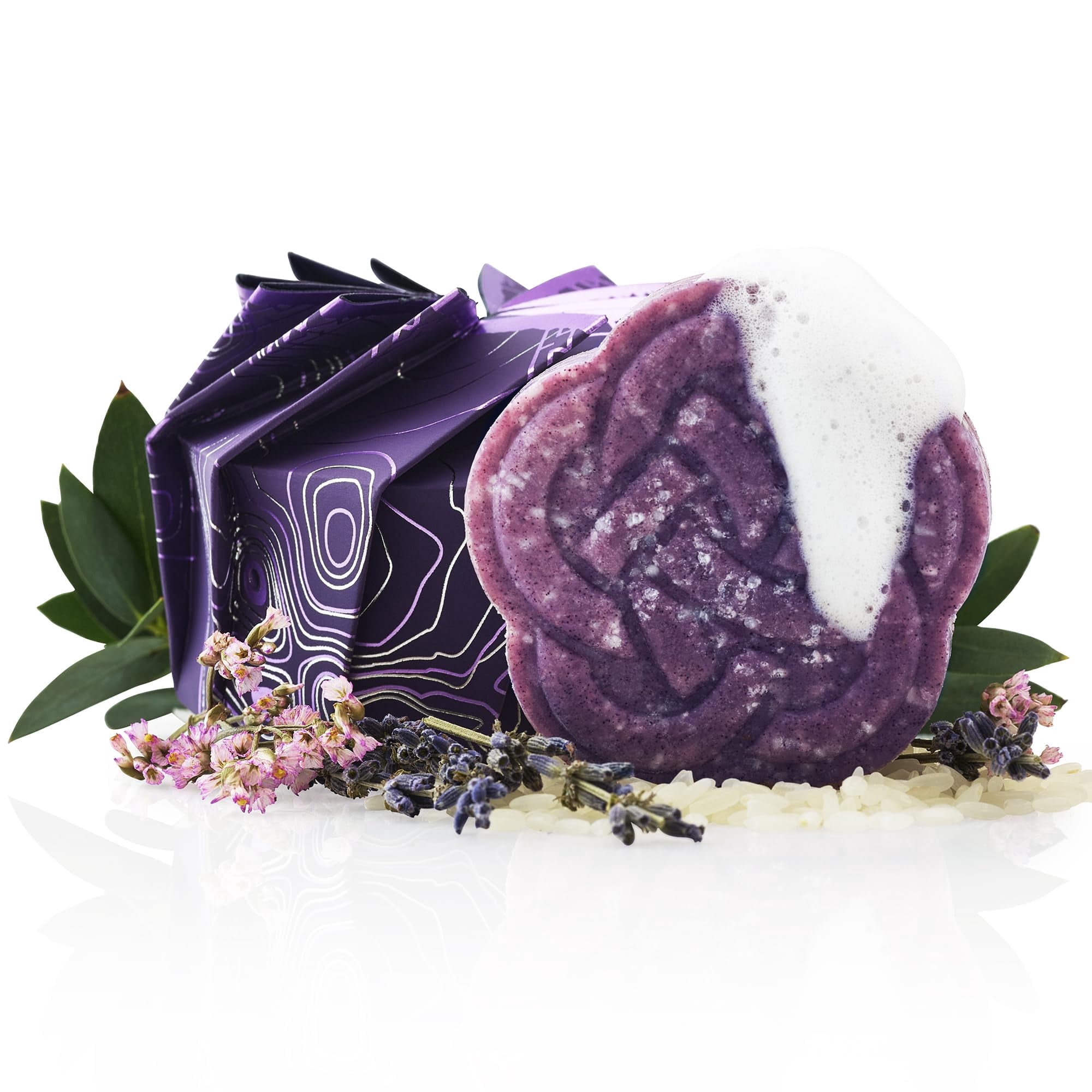 Viori Purple Toning Shampoo Bar - Neutralizes Brassy Tones In Blonde ...