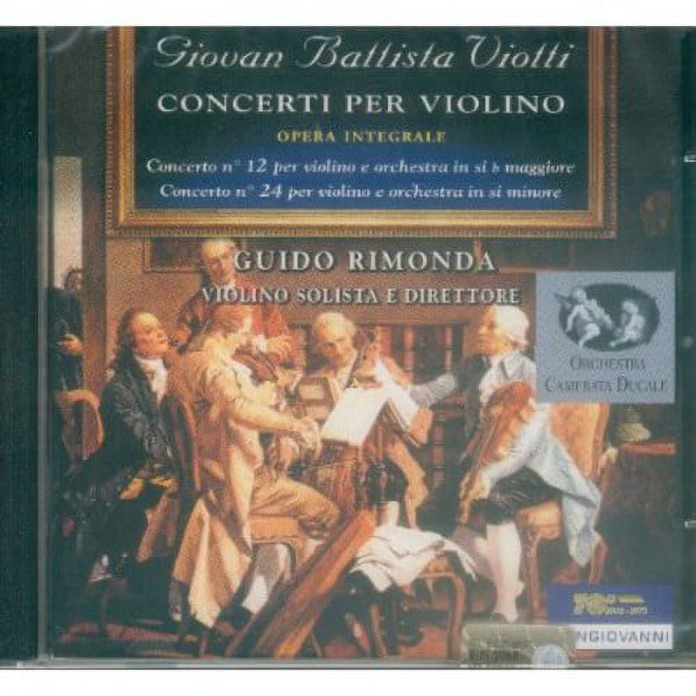 Viotti / Rimonda,Guido - Violin Concertos - Music & Performance - CD ...