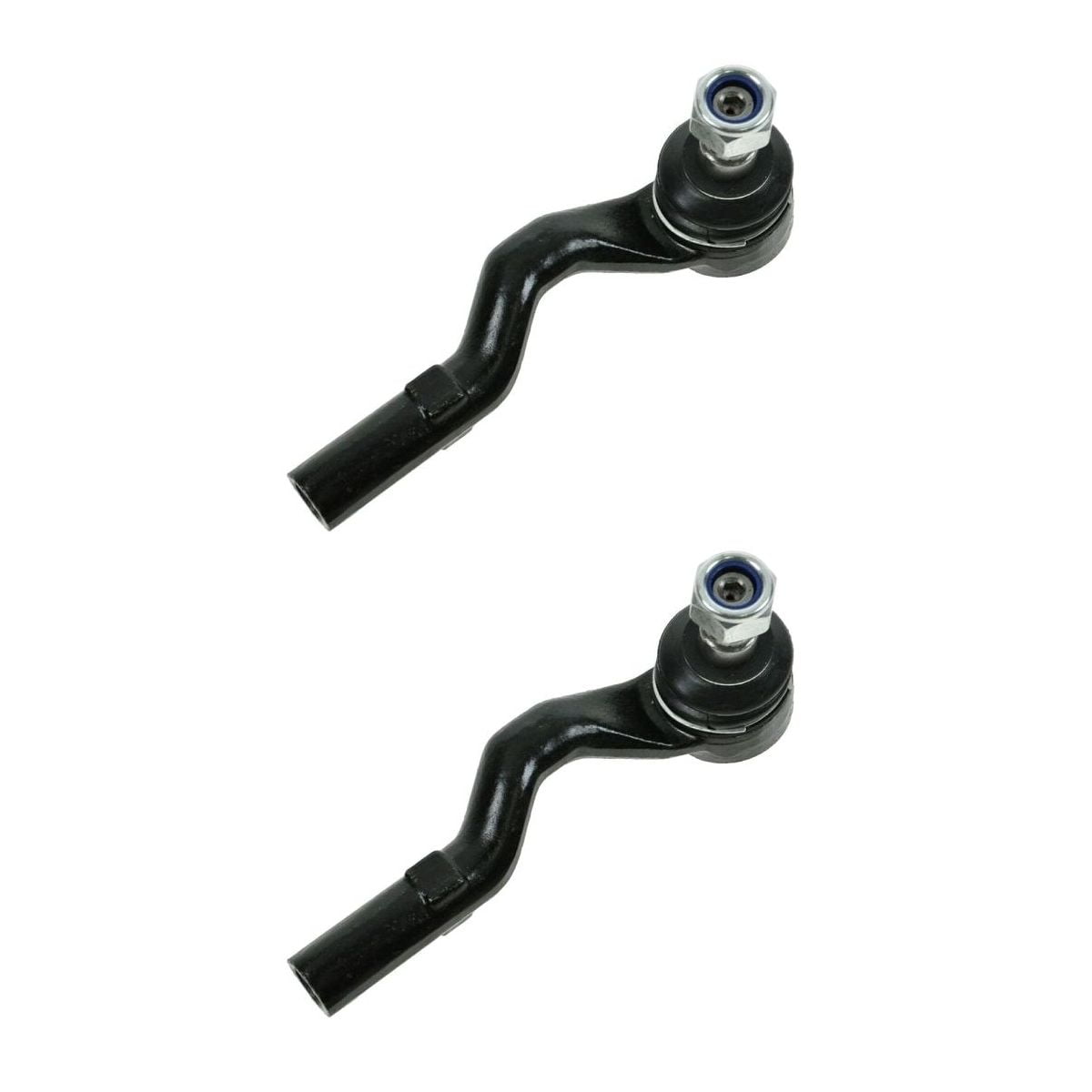 VioziteGam 2 Set of - Tie Rod End Front Right Passenger Outer Side Steel Coated for Benz for ...