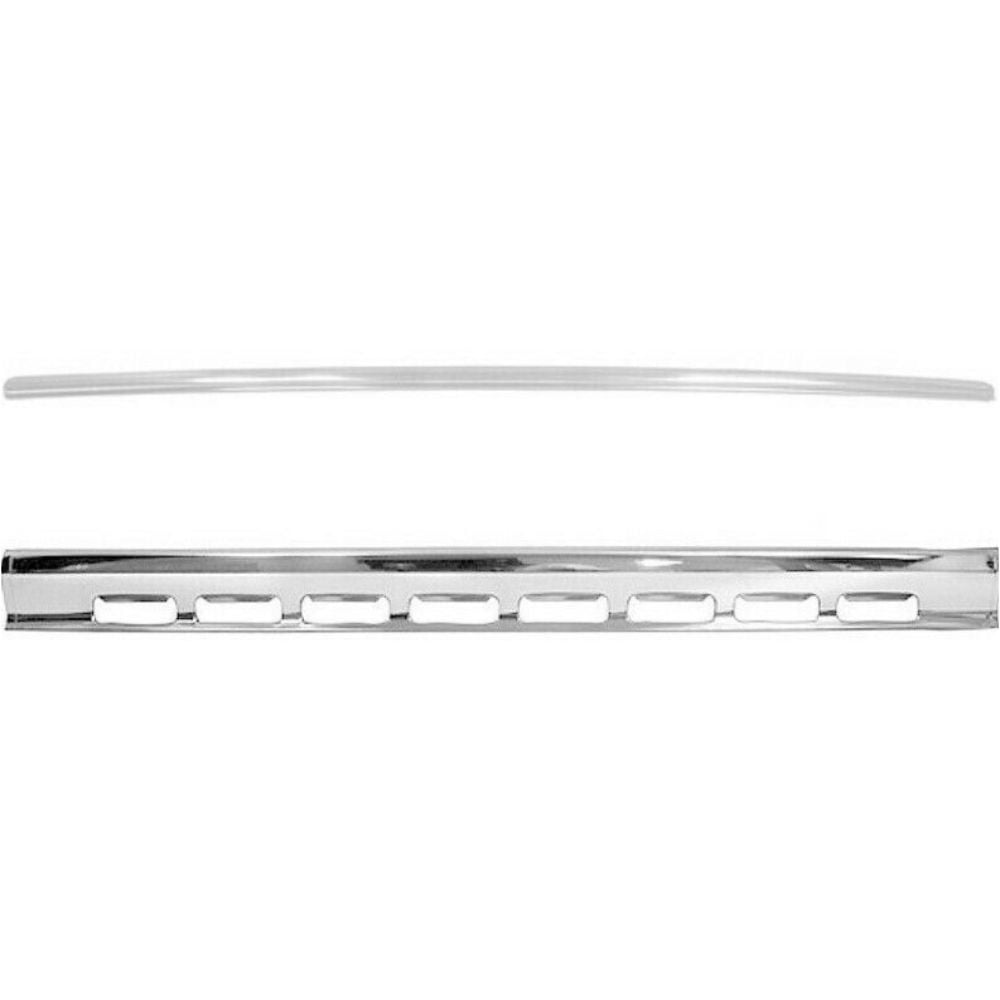 VioziteGam 2pcs Grille Upper Lower Side Bumper Grill Truck Molding for ...