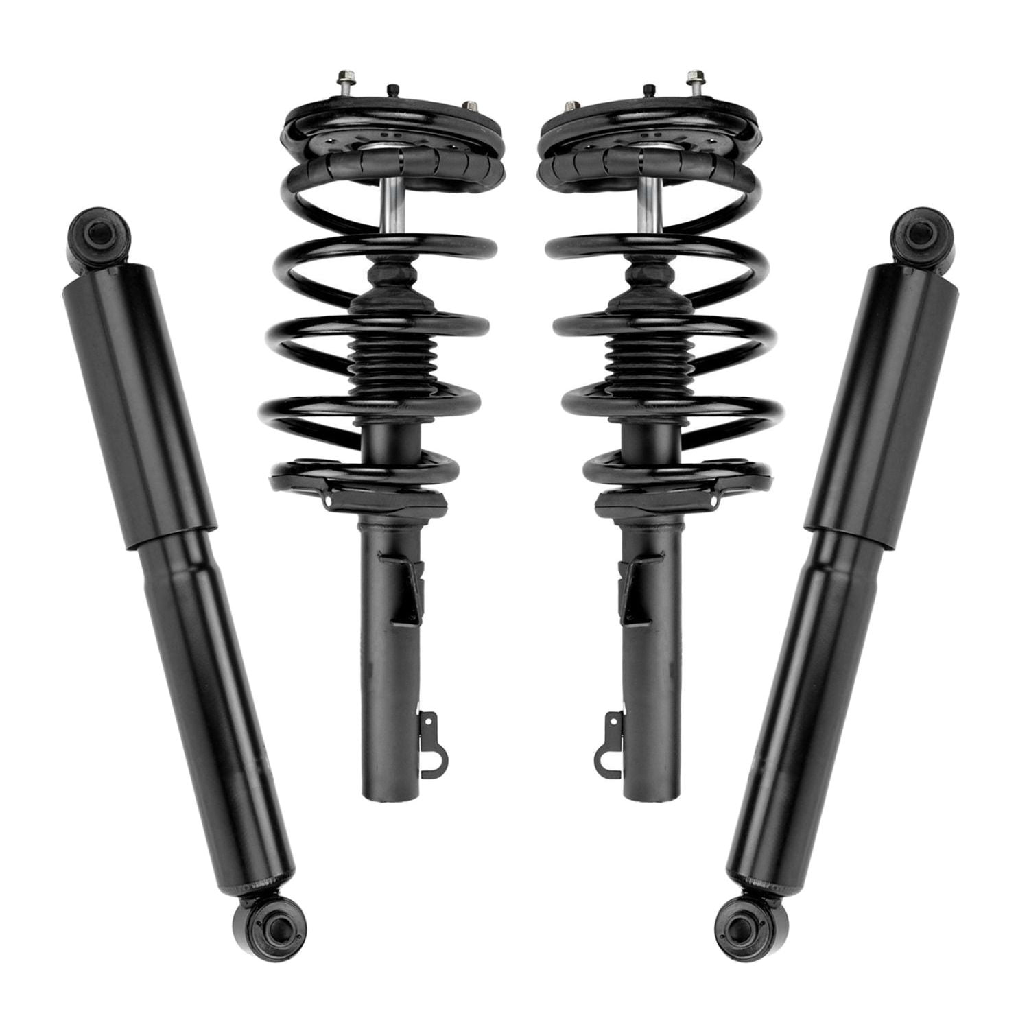 VioziteGam 4pcs Front and Rear Side with Coil Spring Replacement ...