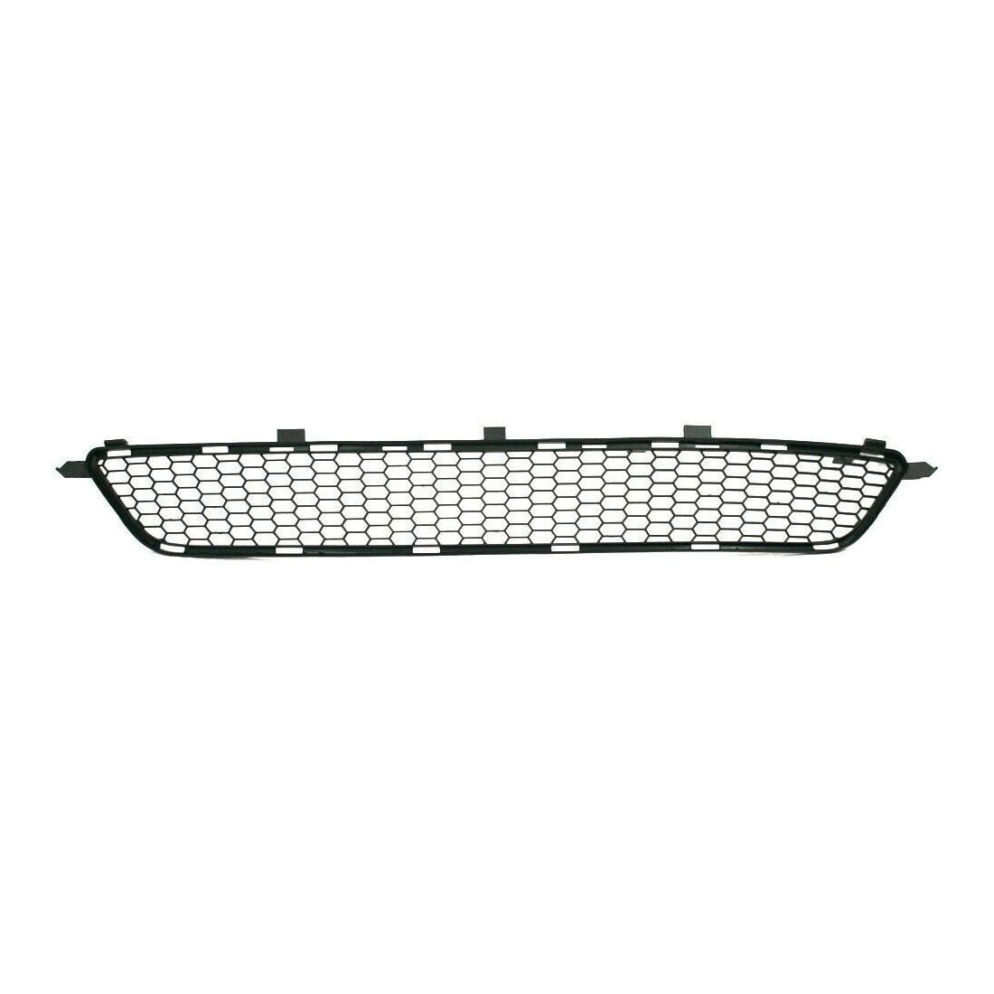 VioziteGam Bumper Grille Front Center Side Black Plastic Primed Bumper ...