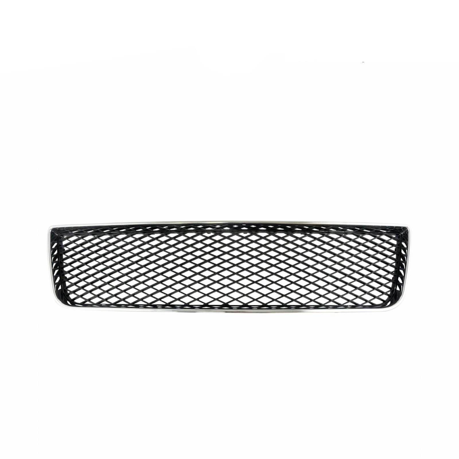 VioziteGam Bumper Grille Front Lower Center Side Chrome&Black Plastic ...