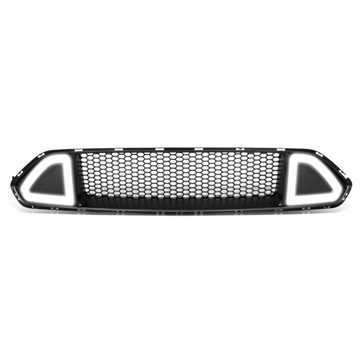 VioziteGam Bumper Grille Upper Side Black White ABS Plastic ...