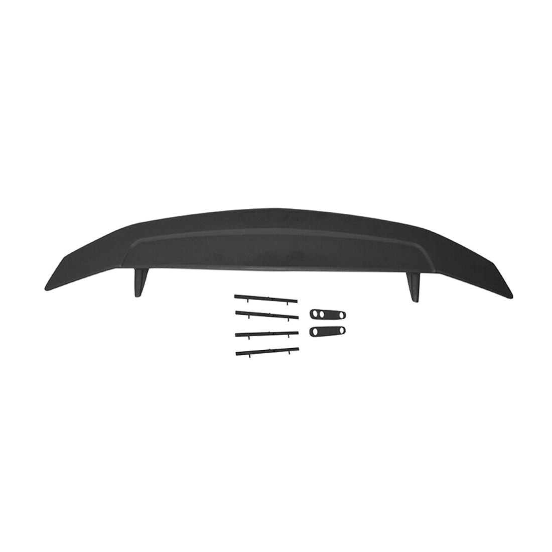 VioziteGam Fitment 2 Post Flush Rear Trunk Spoiler Lip Wings Matte ...