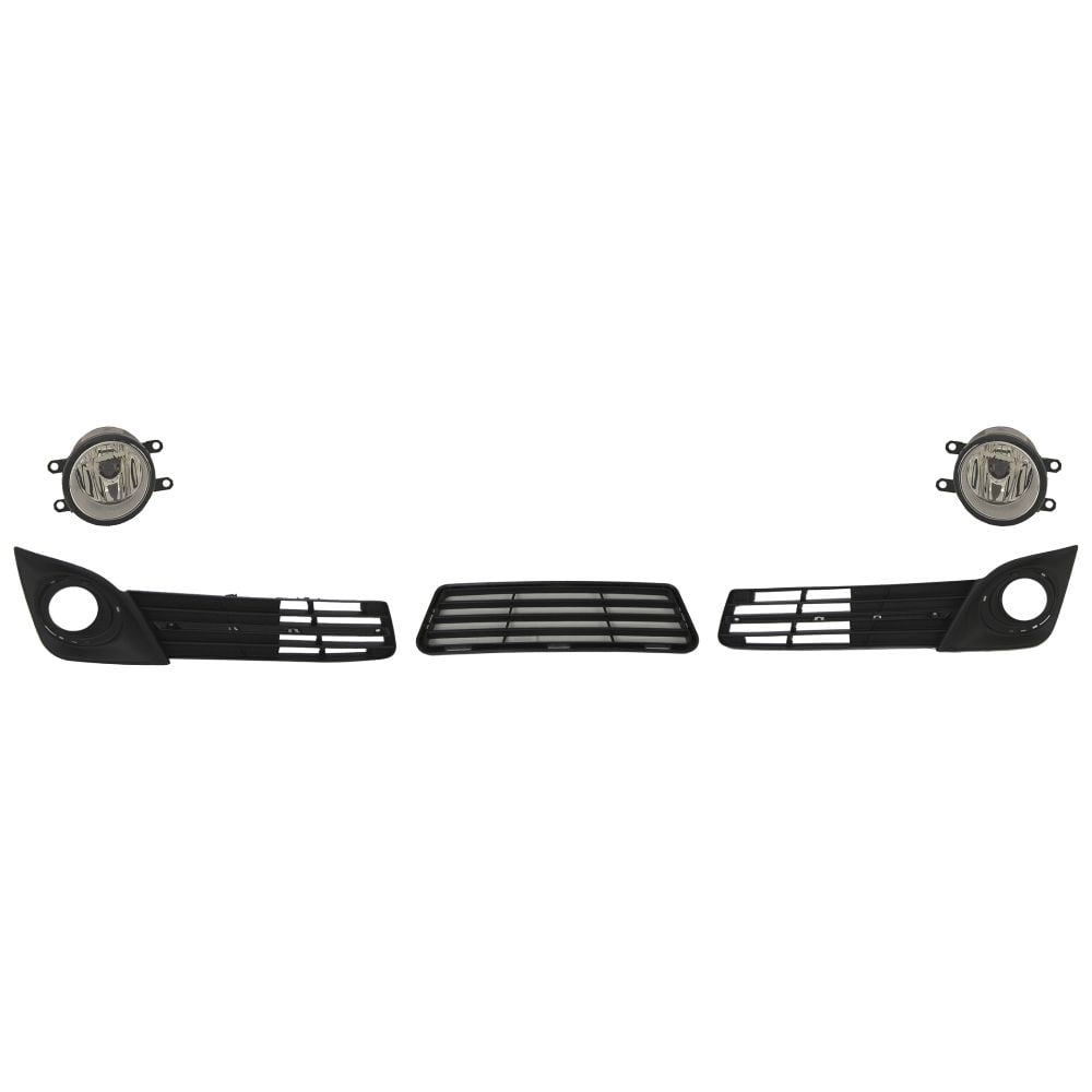 VioziteGam Front Bumper Lower Grille Fog Light Cover Bezel 5pcs for ...