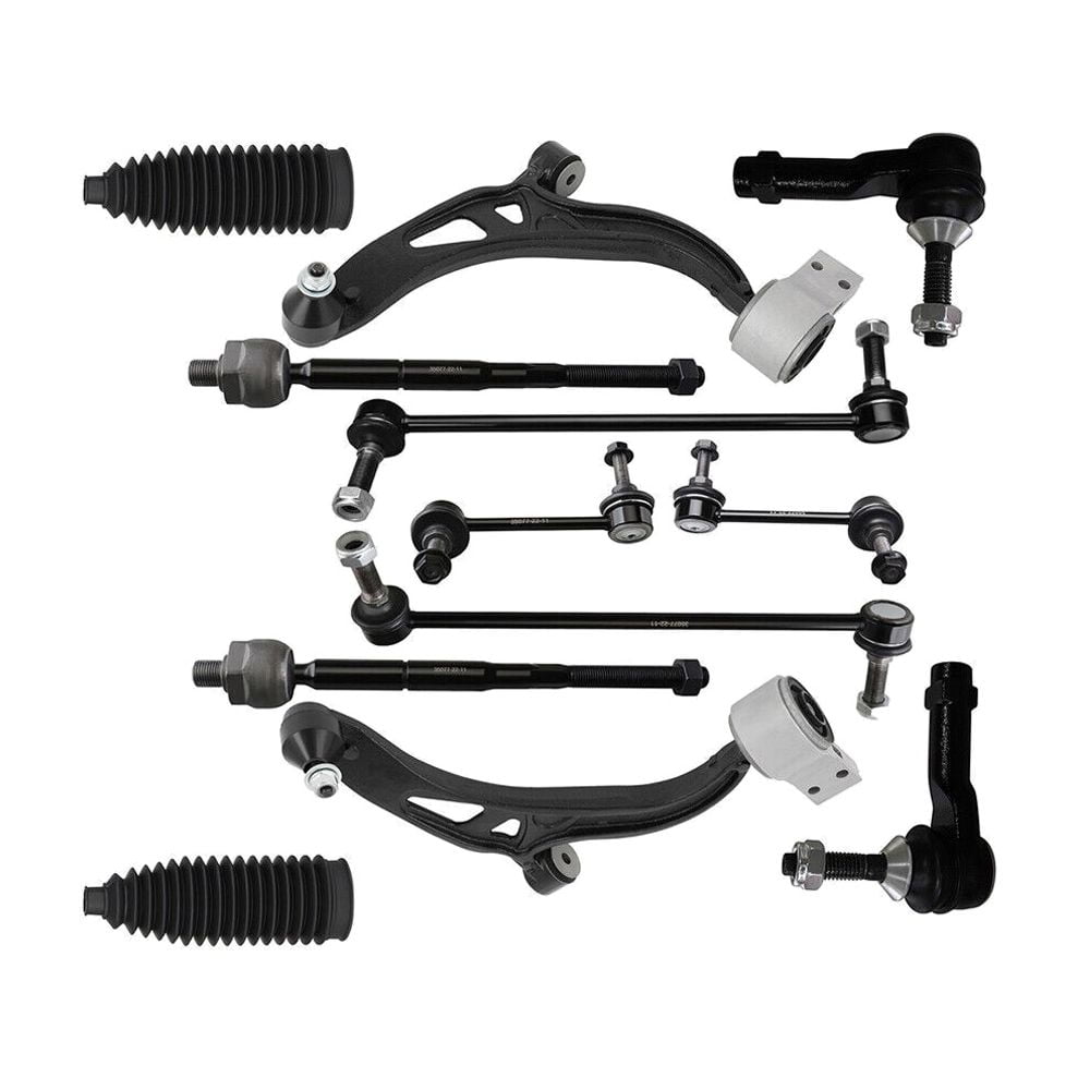 VioziteGam Front Lower Control Arm w/Ball Joints Tie Rod End Mounting ...
