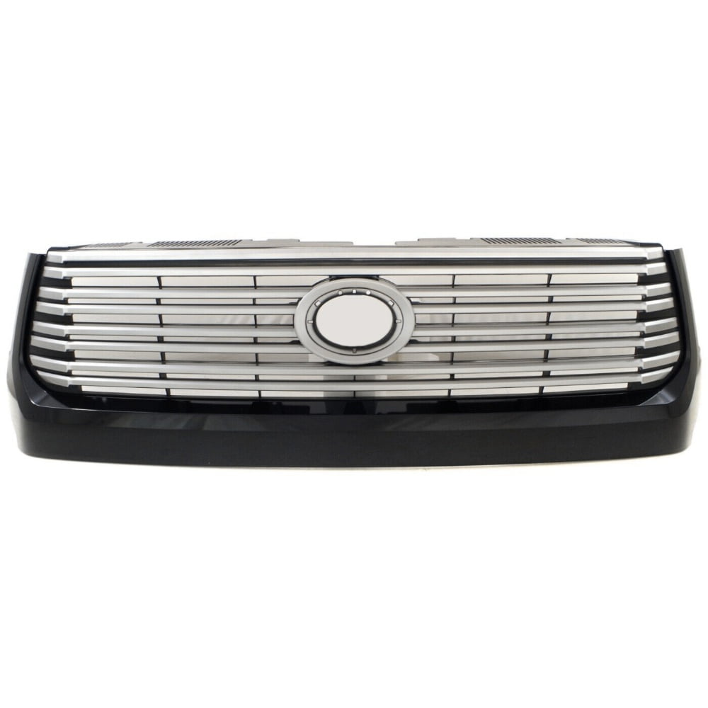 VioziteGam Grille Assembly Front Side Painted Silver with Gray Insert ...