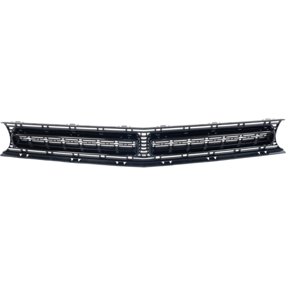VioziteGam Grille Assembly Textured Black and Insert with Black Molding ...