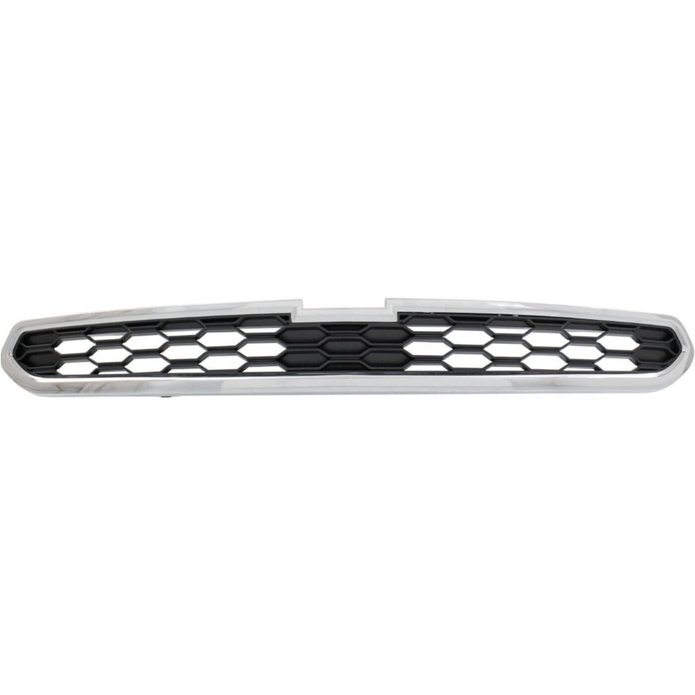 VioziteGam Grille Assembly Upper Side Chrome with Black Inserts for ...