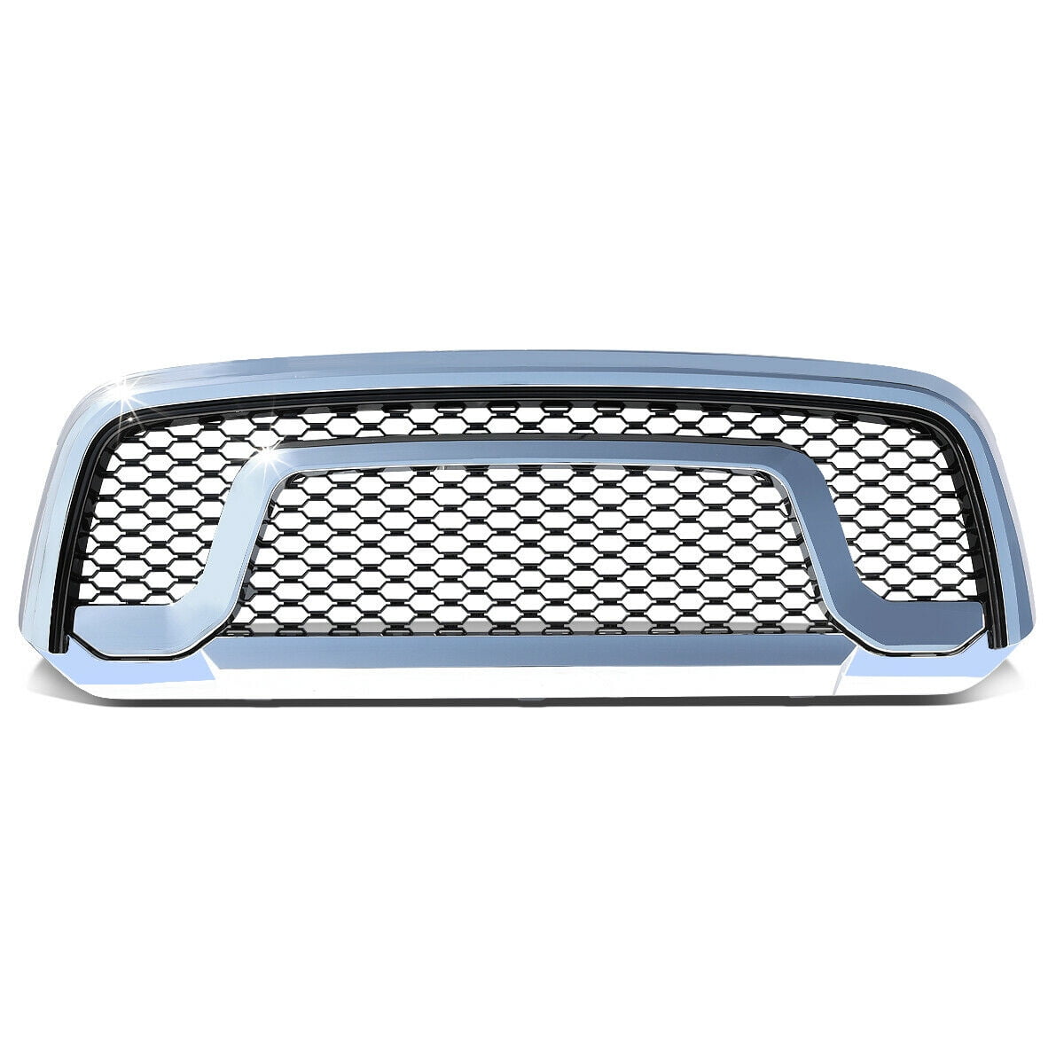 VioziteGam Grille Front Side Chrome ABS Plastic Extended ABS Bumper ...