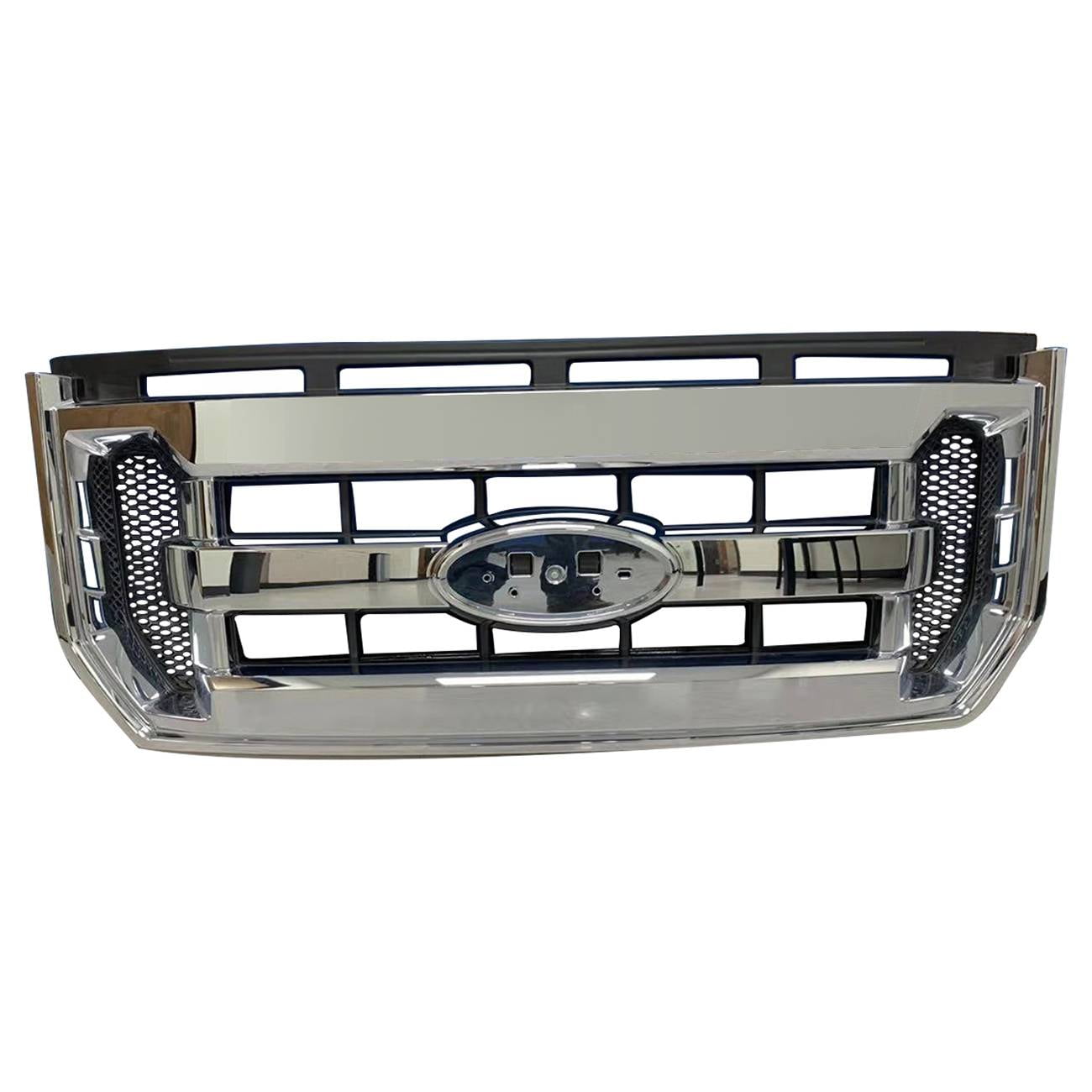 VioziteGam Grille Front Side Extended Bumper Chrome Grill Assembly for ...