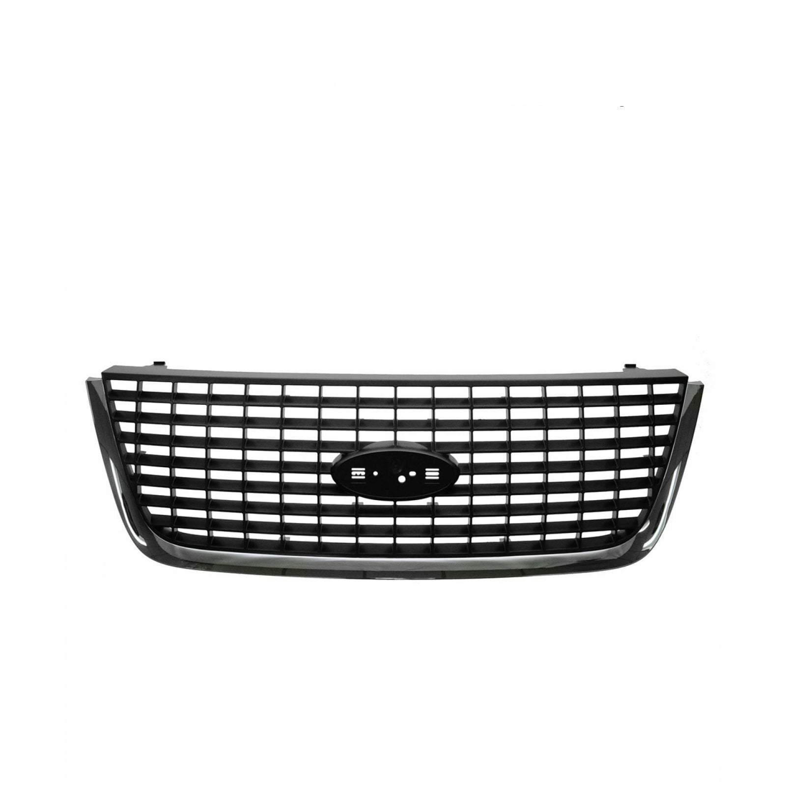 VioziteGam Grille Upper Side Chrome&Gray Platinum Gray Chrome Assembly ...