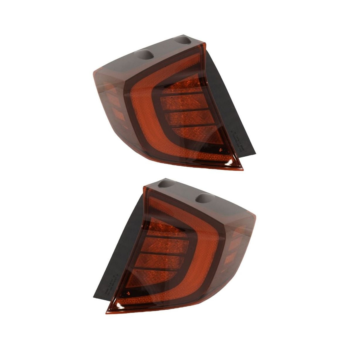 VioziteGam Left Driver and Right Passenger Side Tail Light Red Lens ...