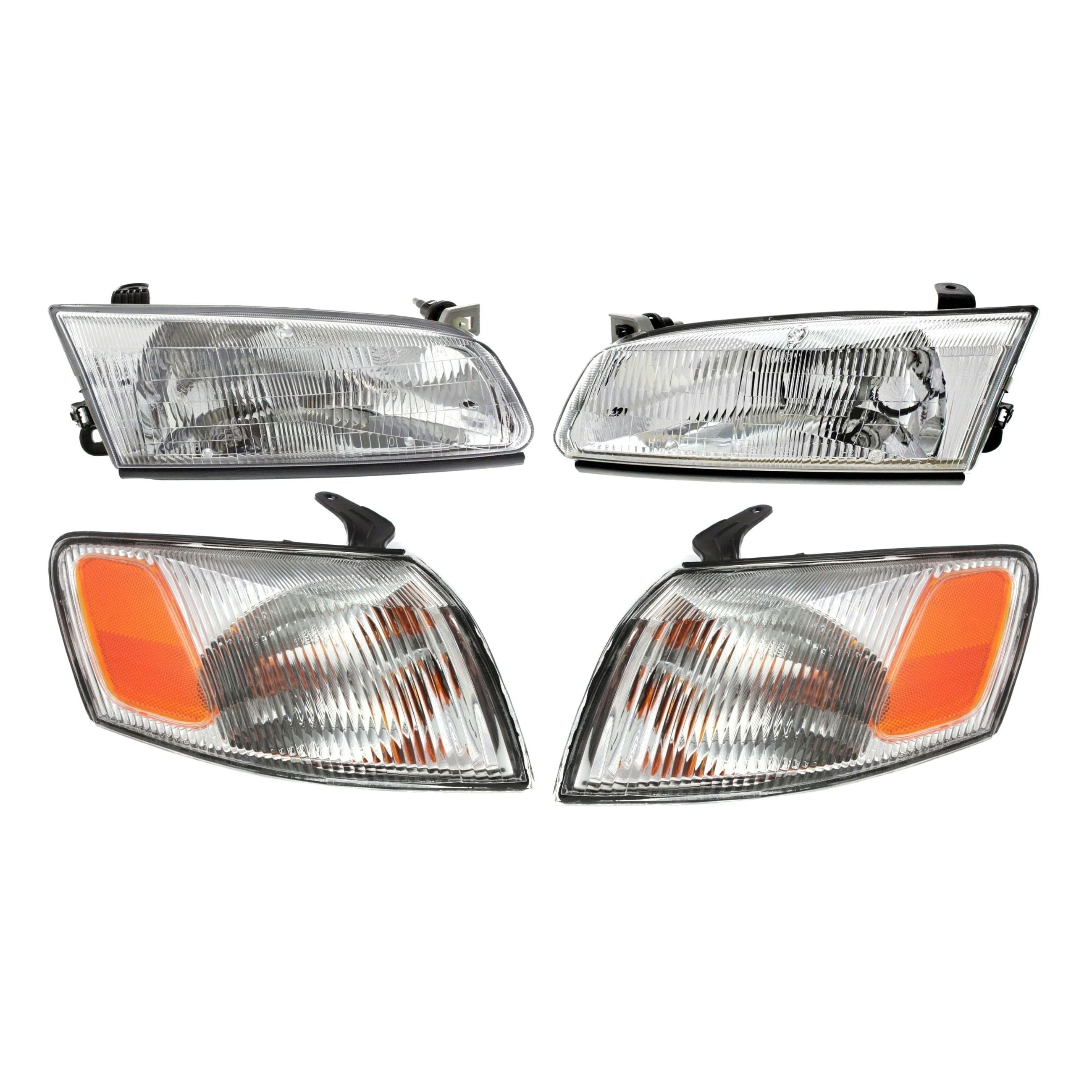 VioziteGam Set of 4 Right Headlight + Corner Light + Left Headlight ...