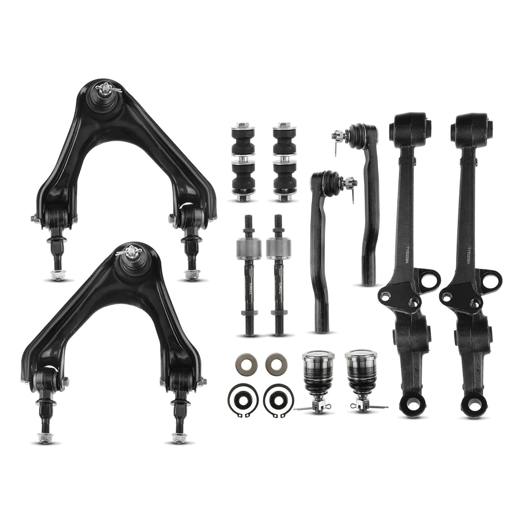 VioziteGam Suspension Kit Assembly Front Side with Ball Joints Sway Bar ...