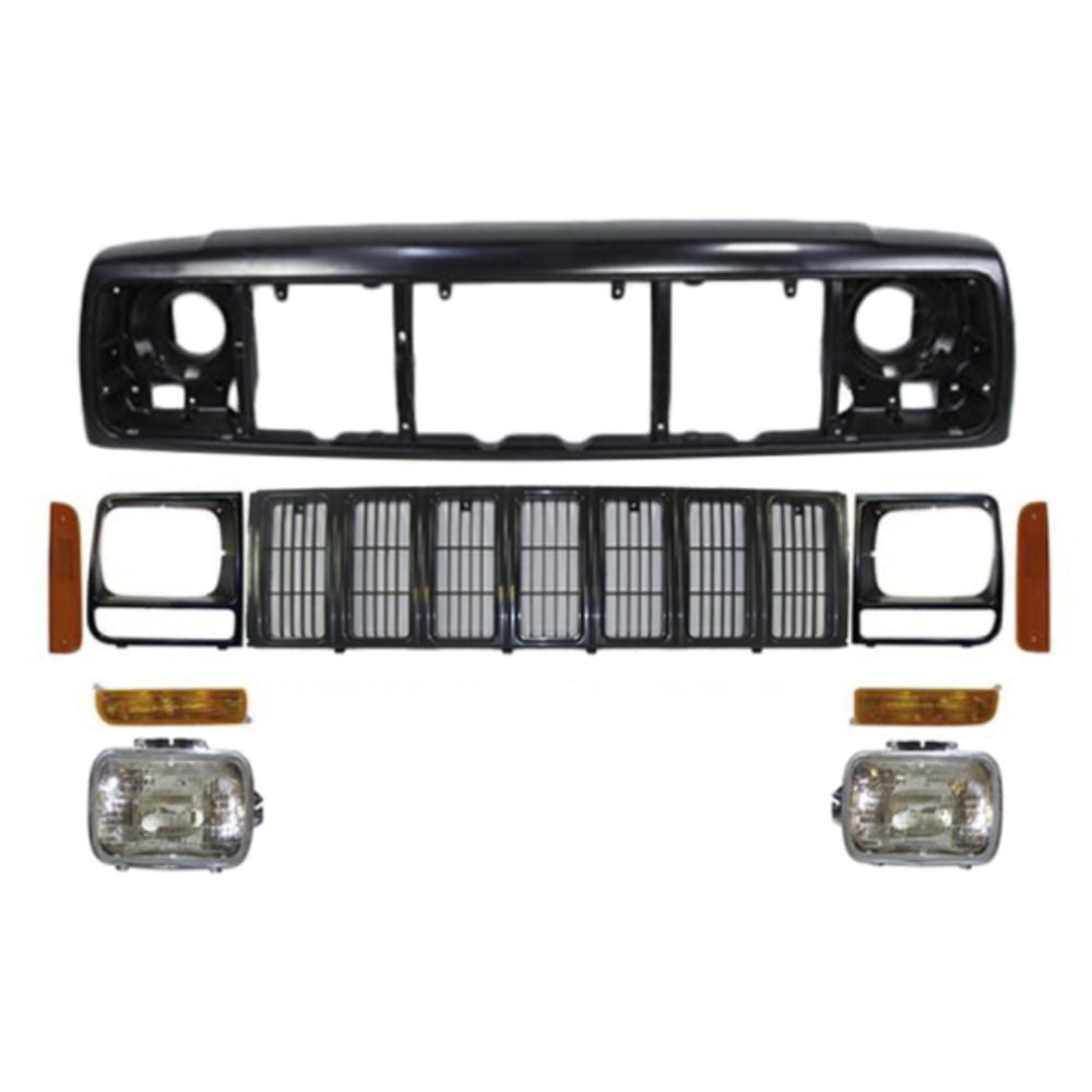 VioziteGam for Jeep for Cherokee SE/Sport 97-01 & Limited 98-01 Header ...