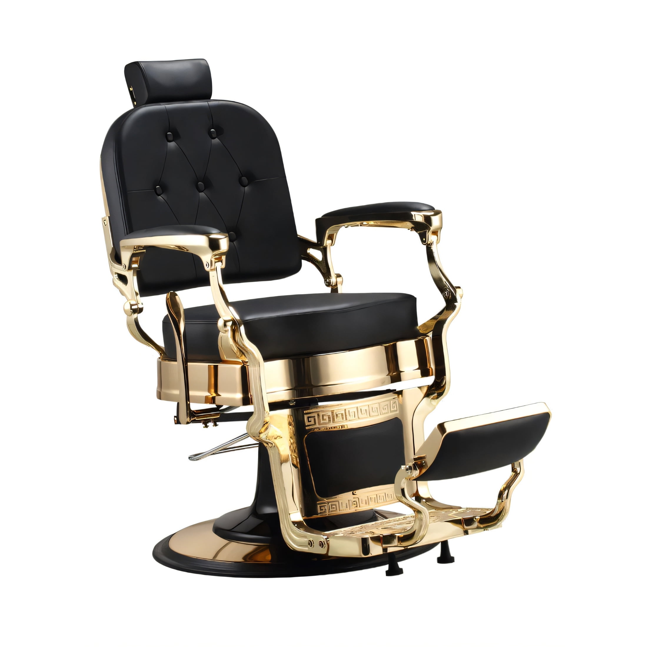 Vip Barber Signature Luxe Barber Chair - Gld/blk - Walmart.com