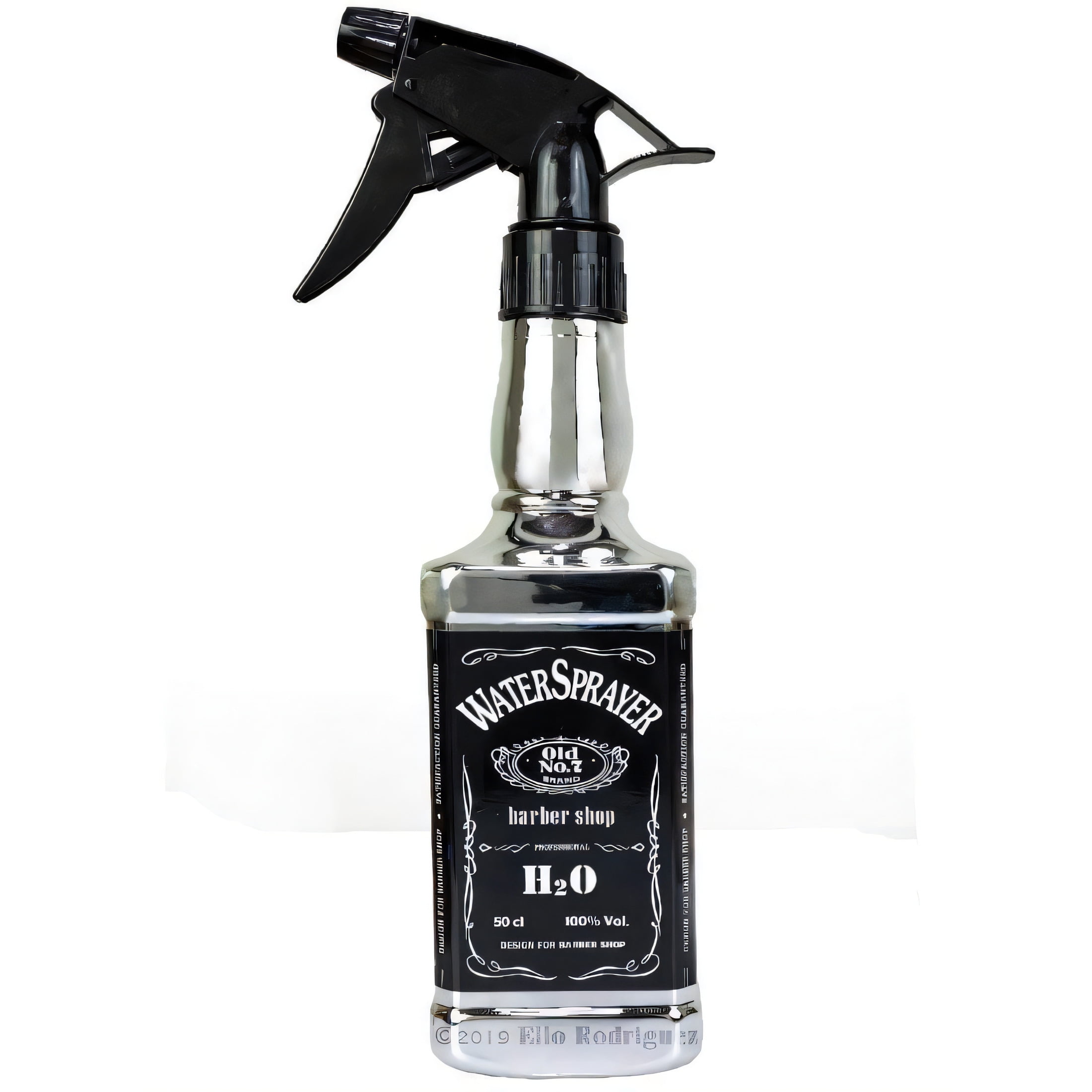 Vip Barber Supply Water Spray Bottle Silver Metallic 16 Oz - Walmart.com
