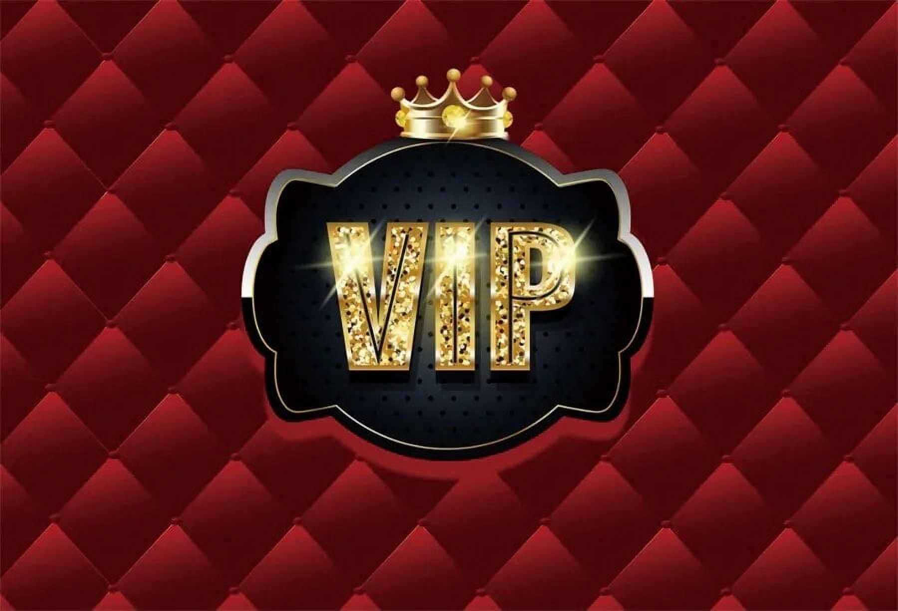 Vip Party Photocall Black Golden Sequins Polka Dots Customized ...