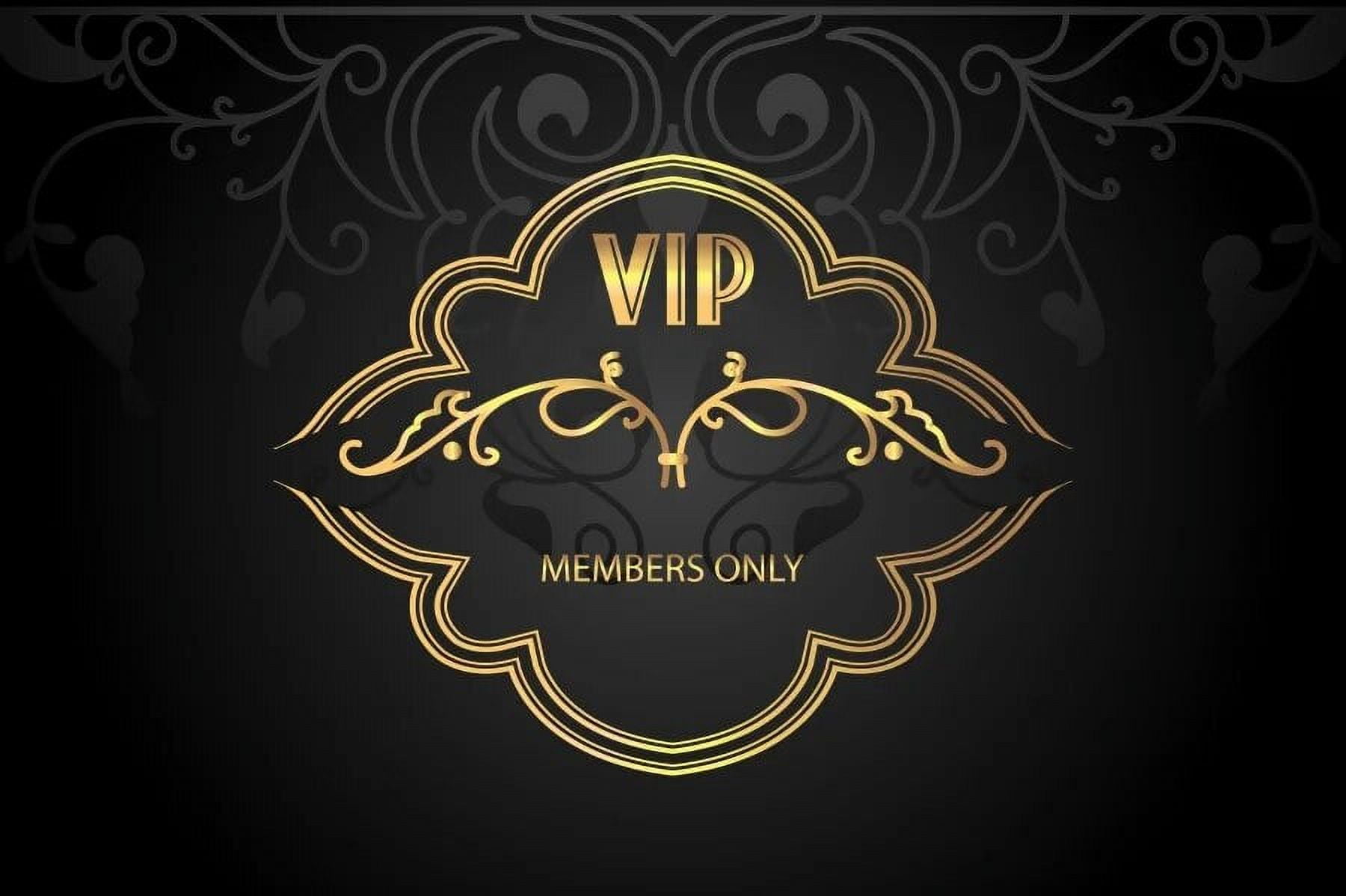 Vip Party Photocall Black Golden Sequins Polka Dots Customized ...