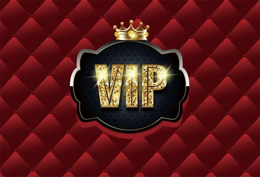 Vip Party Photocall Black Golden Sequins Polka Dots Customized ...