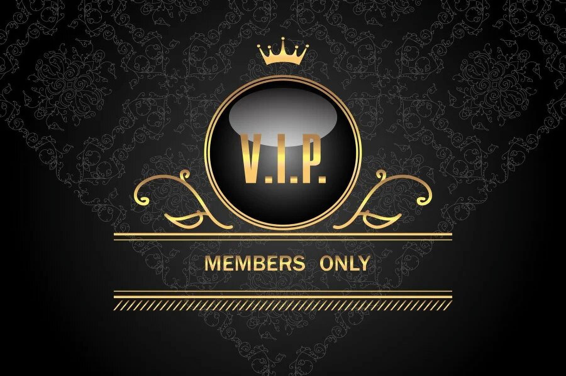 Vip Party Photocall Black Golden Sequins Polka Dots Customized ...