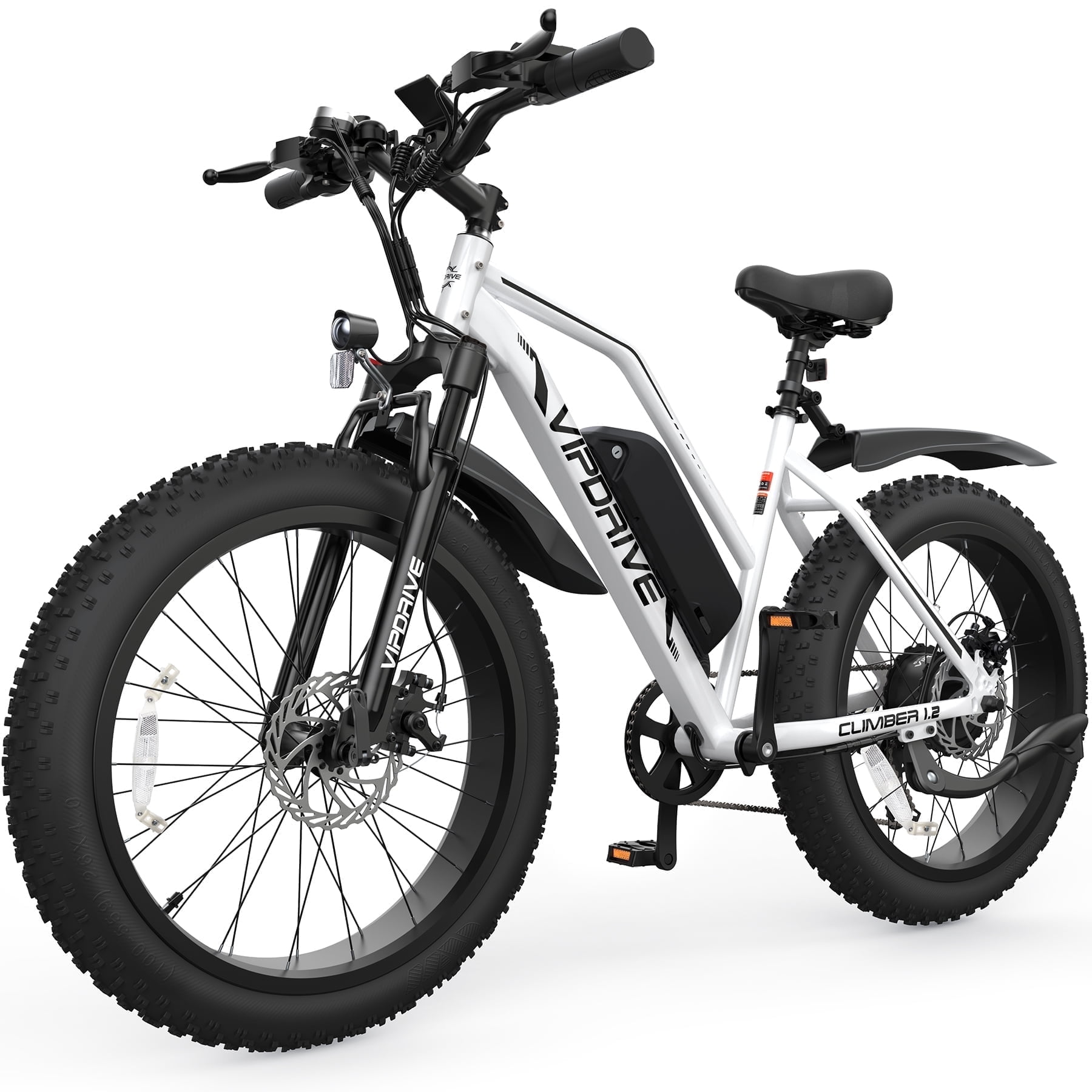 Vipdrive 26" 20 MPH Electric Bike for Adult, Peak 750W Commuting Ebike ...