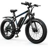 Gocio 26\ 4.0 Fat Tire Electric Bike for Adults, 500W Adults E Bike, 48V 13Ah Removable Battery ...