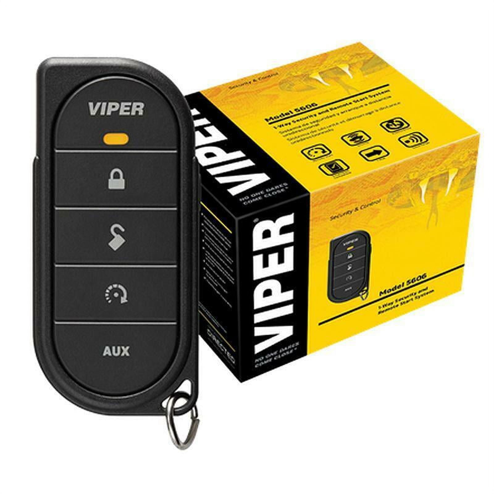 Viper 3606V Car Security System with Remote Control, Auto Installation ...