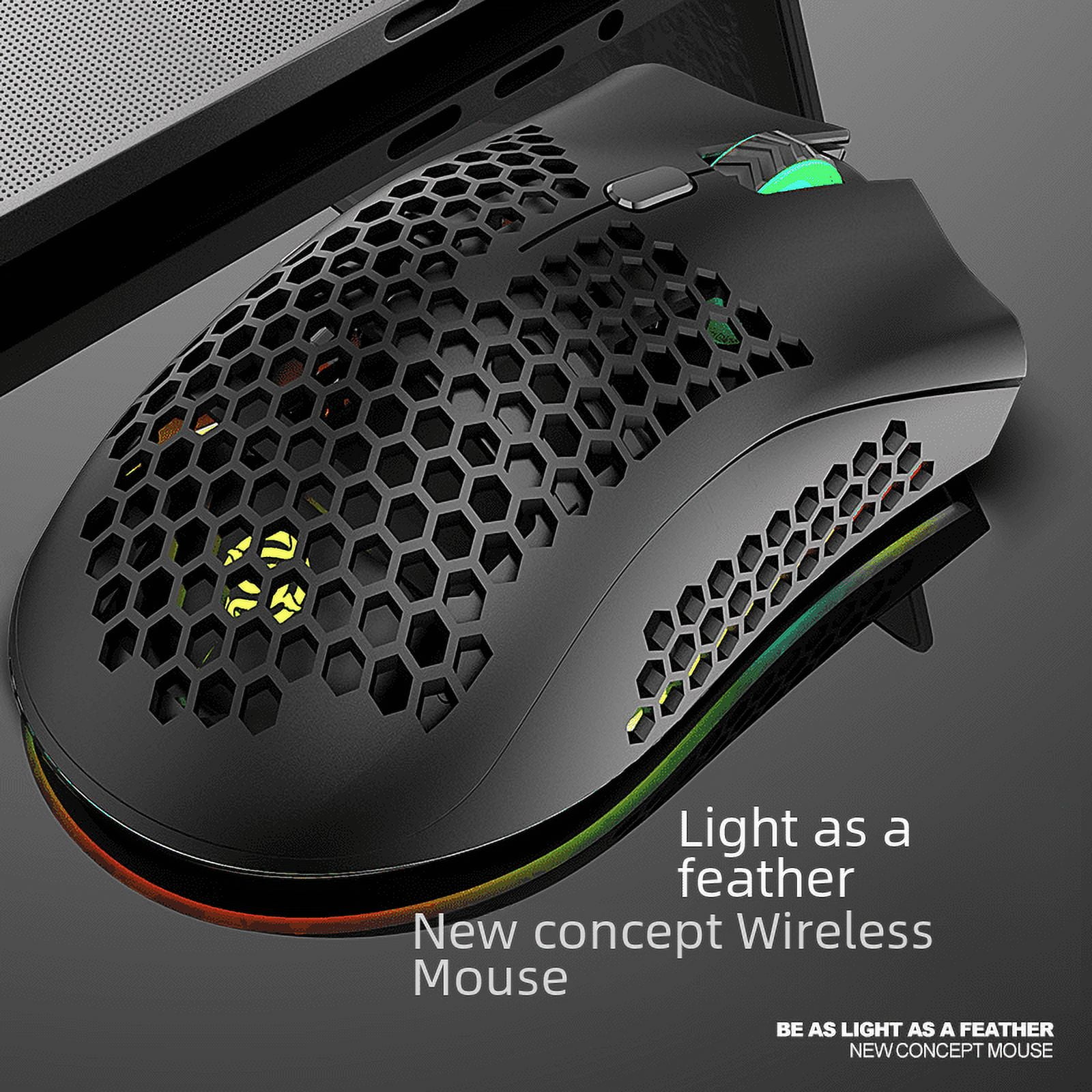 Viper BM600 wireless mouse lightweight hollow hole rechargeable ...