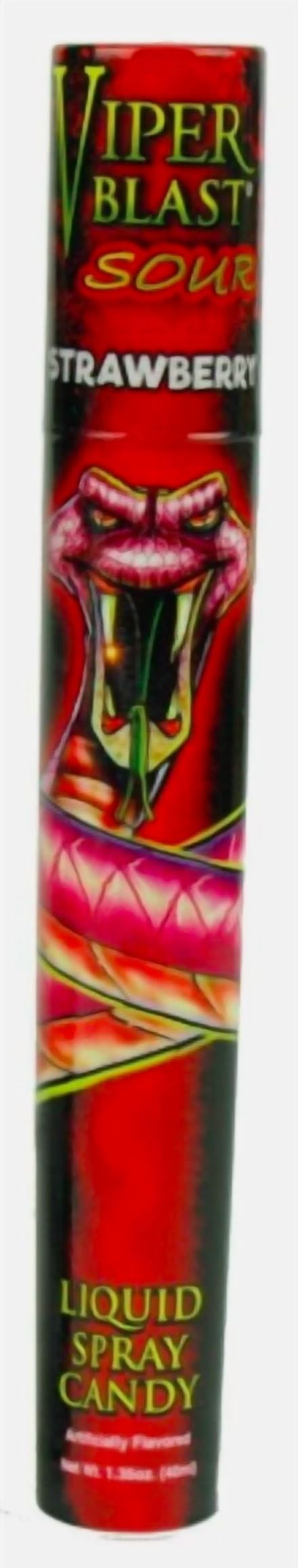 Viper Blast Sour Spray Candy - Strawberry - Walmart.com
