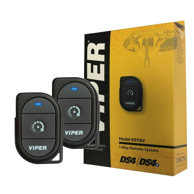 Viper D9116V 1-Way 1-Button RF Kit 1/4 Mile - Includes 7116v (X2 ...