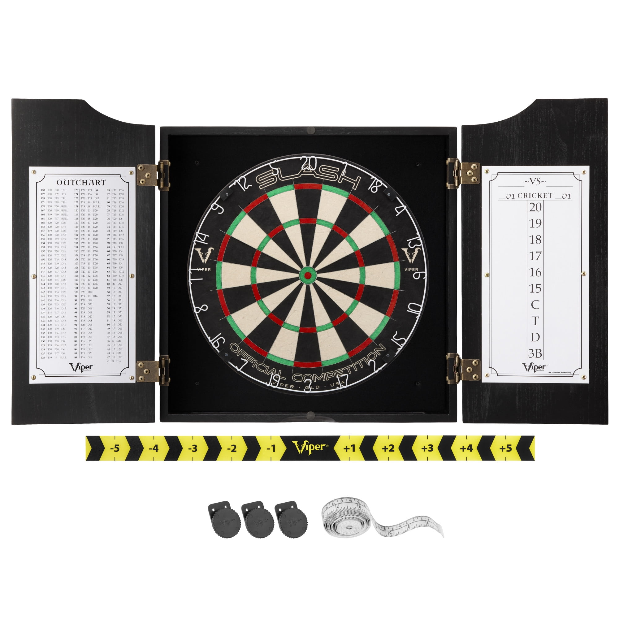 Viper Hudson All-in-One Dart Center and Slash Dartboard - Walmart.com