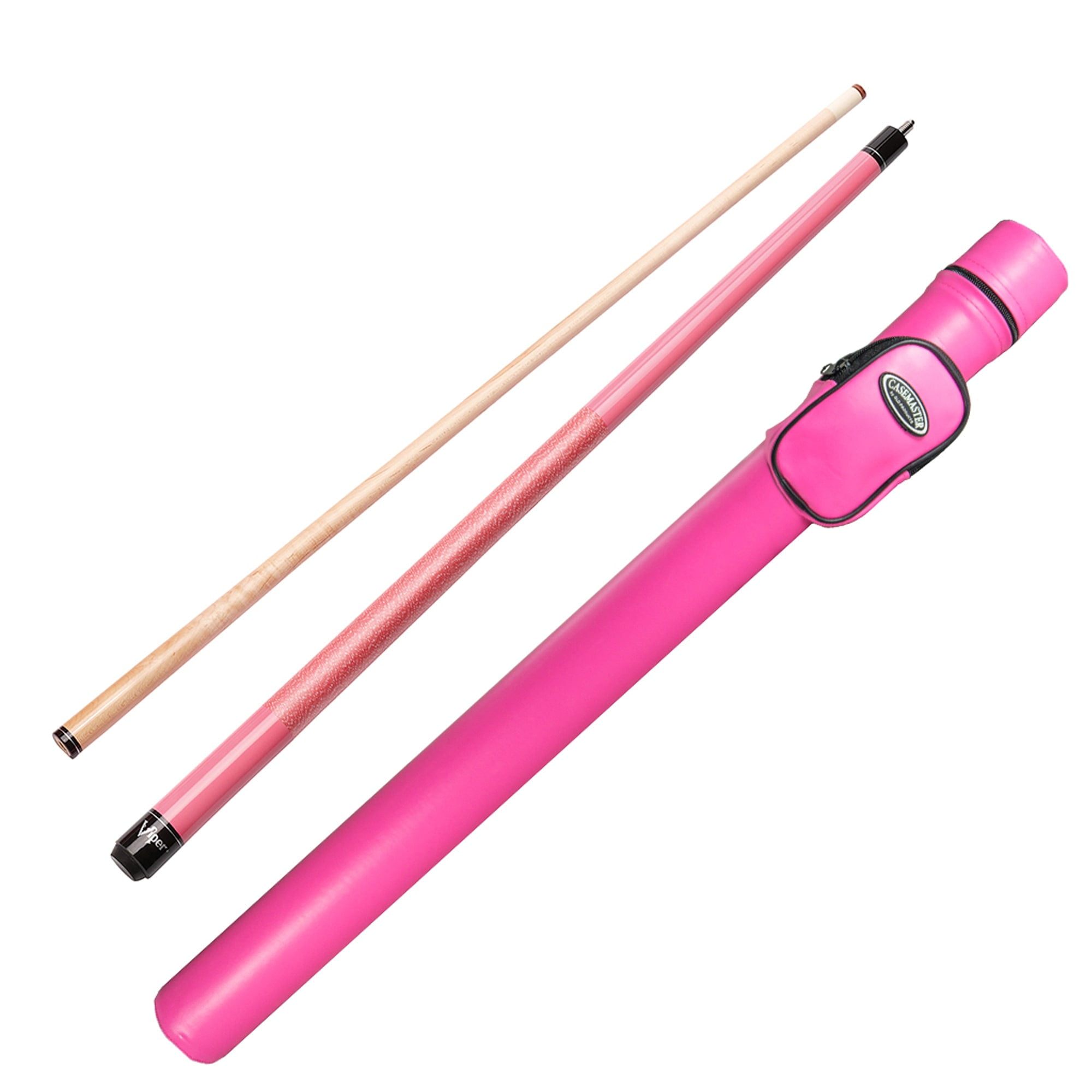 Free Shipping! Viper Pink Lady Cue & Case w/ Q-Vault Supreme - Billiard ...