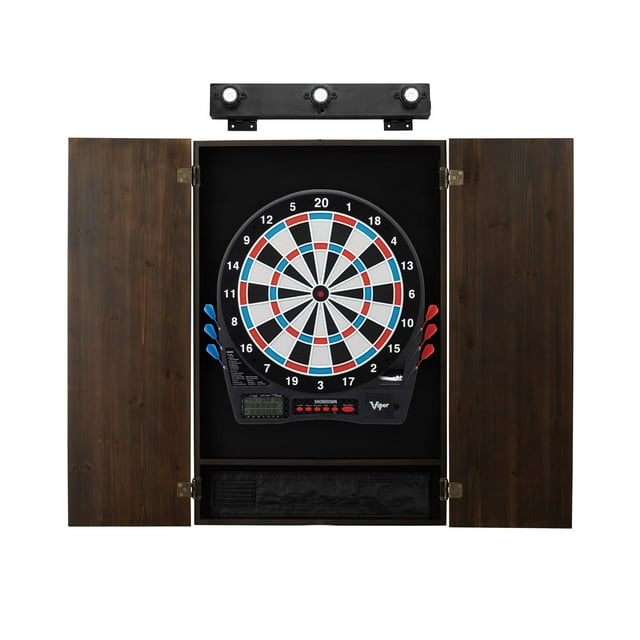 Viper Showdown Electronic Dartboard, Metropolitan Espresso Cabinet ...