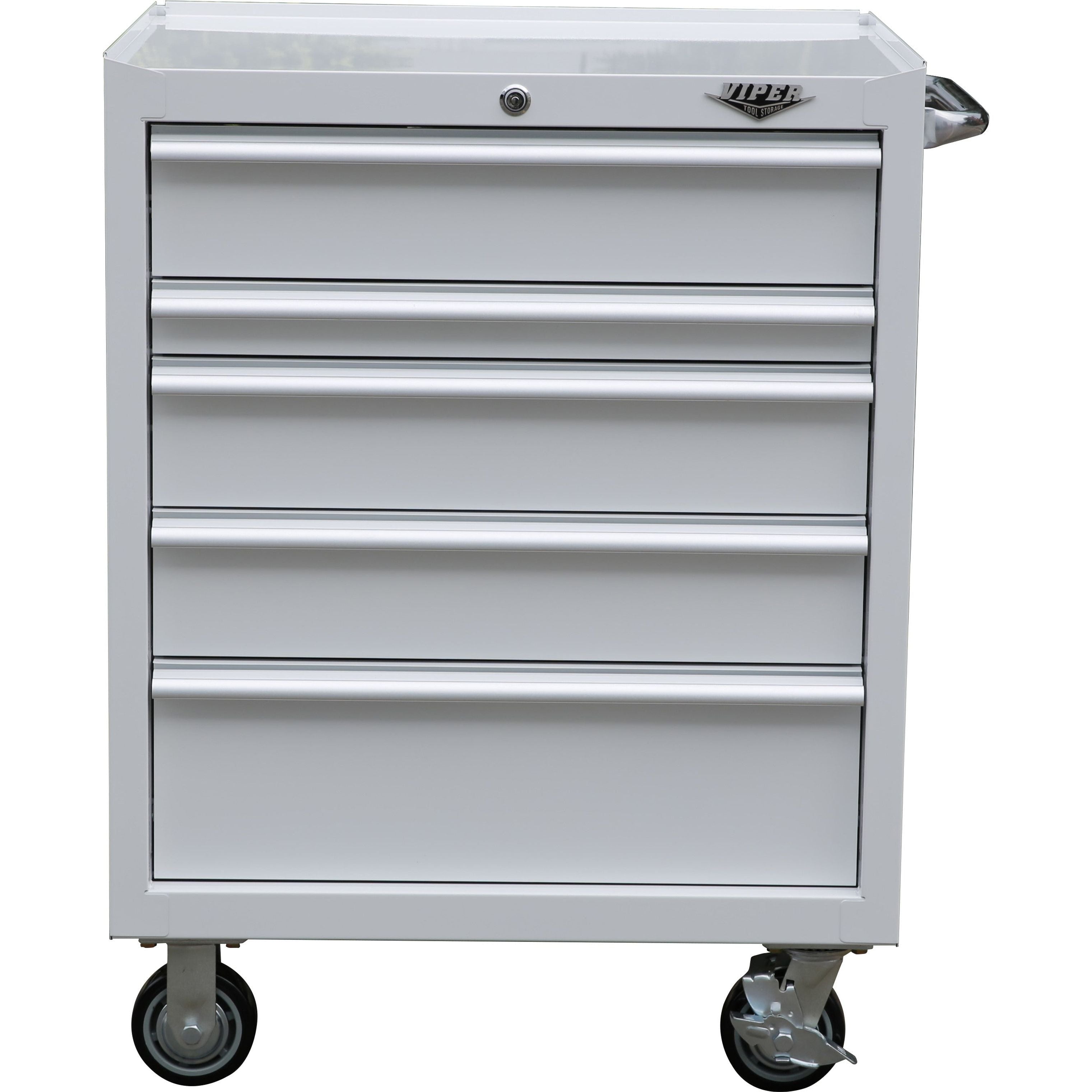 Viper Tool Storage V300541WHR 30-Inch 5-Drawer 18G Steel Rolling ...