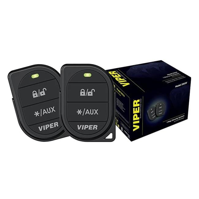 Viper 89691 Viper 1-Way Security System Keyless Entry Car Alarm System ...