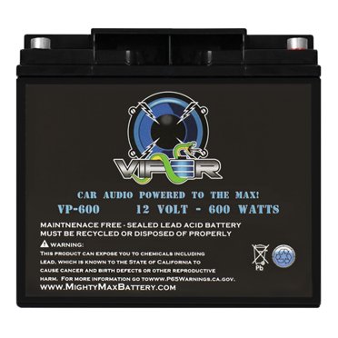 Viper by Mighty Max Battery VP-2400 - 12 Volt 110 AH, Internal (INT ...