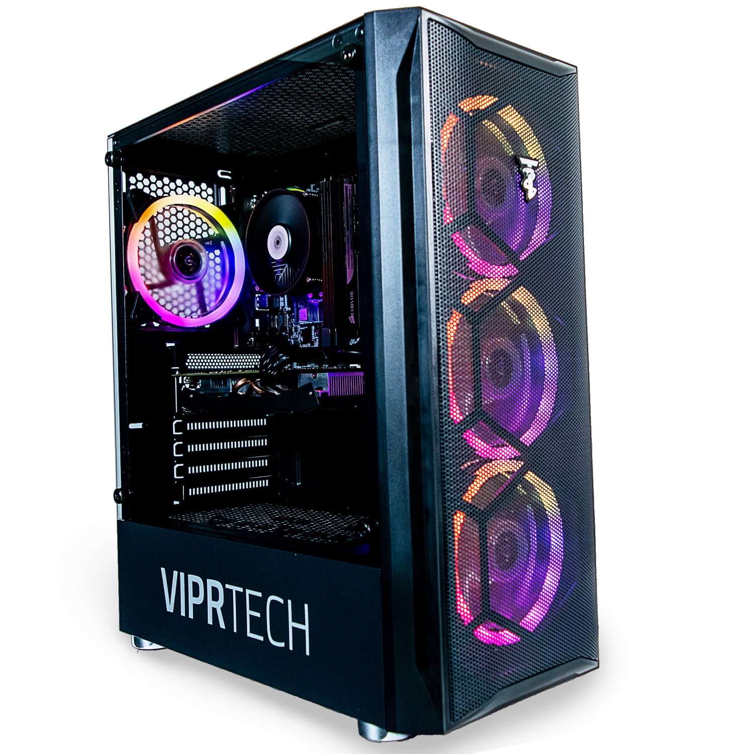 ViprTech Avalanche 2.0 Gaming PC, AMD Ryzen 7 4.1GHz, RX 580 8GB, 32GB ...