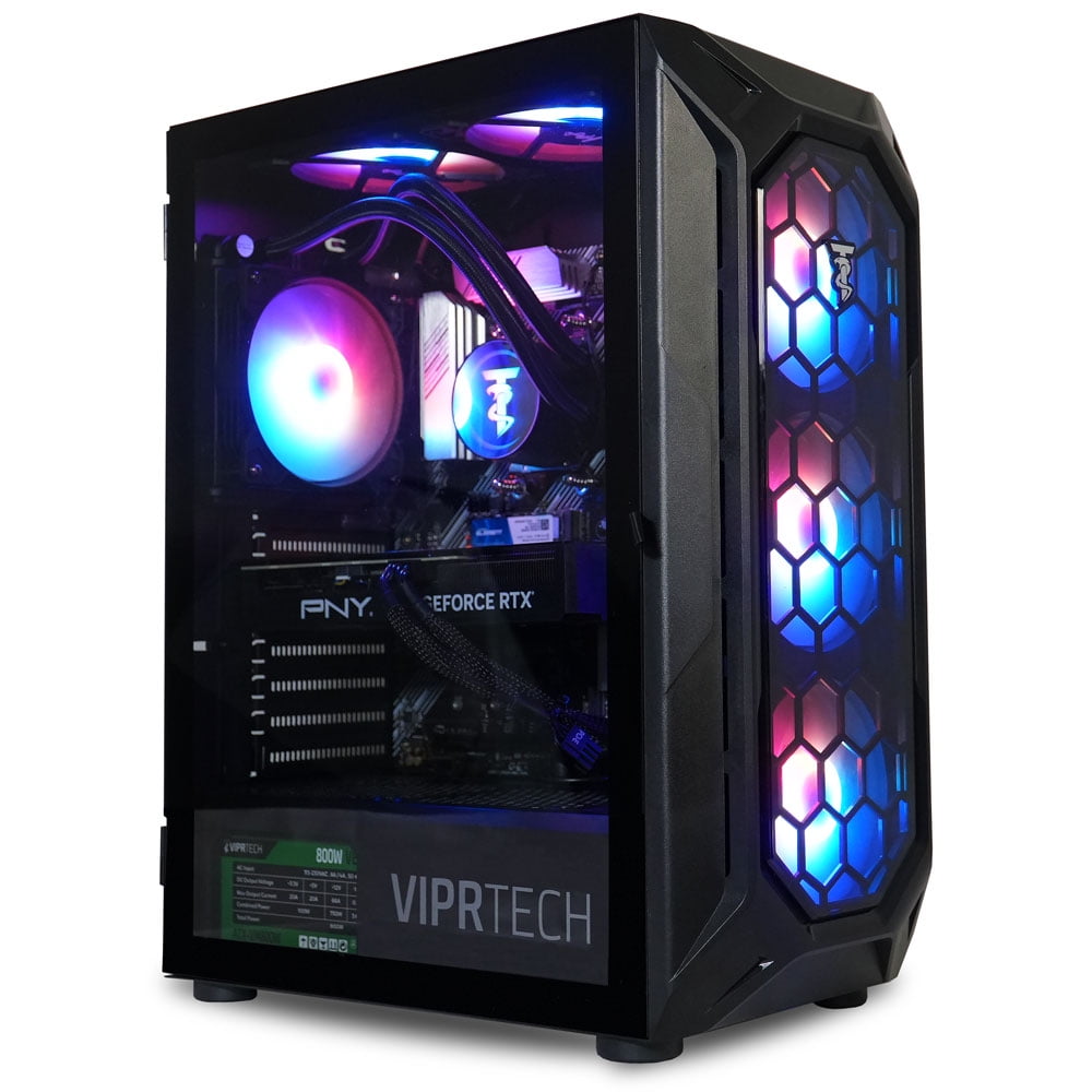 ViprTech Ghost 4.0 Liquid-Cooled PC - AMD Ryzen 7 3700X (16-LCore 4 ...