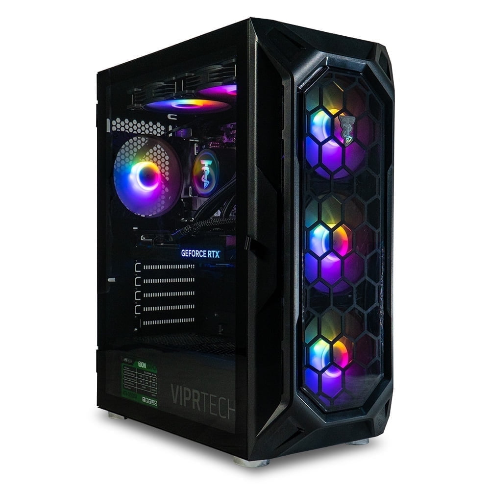 ViprTech Ghost 4.0 Liquid-Cooled PC - AMD Ryzen 7 3700X (4.4GHz), RTX ...