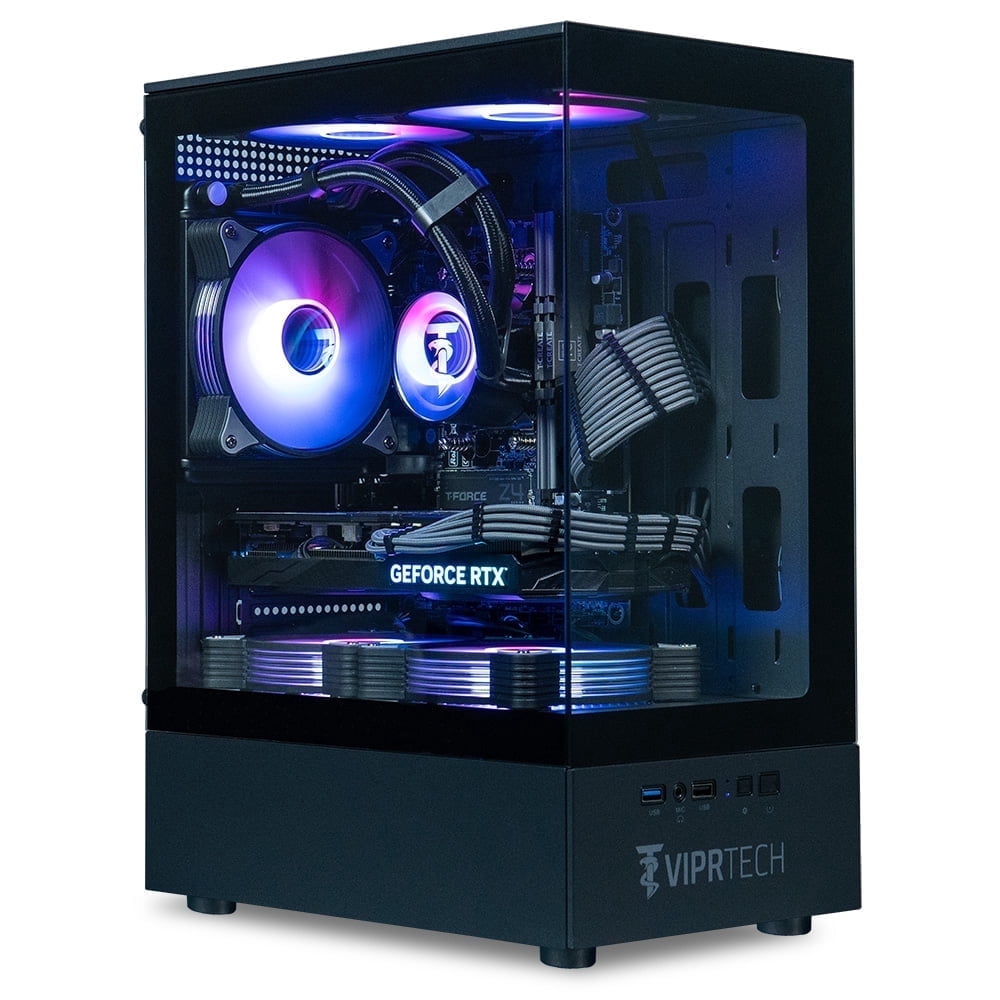 ViprTech Stryker 4.0 Liquid-Cooled PC - AMD Ryzen 7 (4.4GHz), RTX 5060 ...