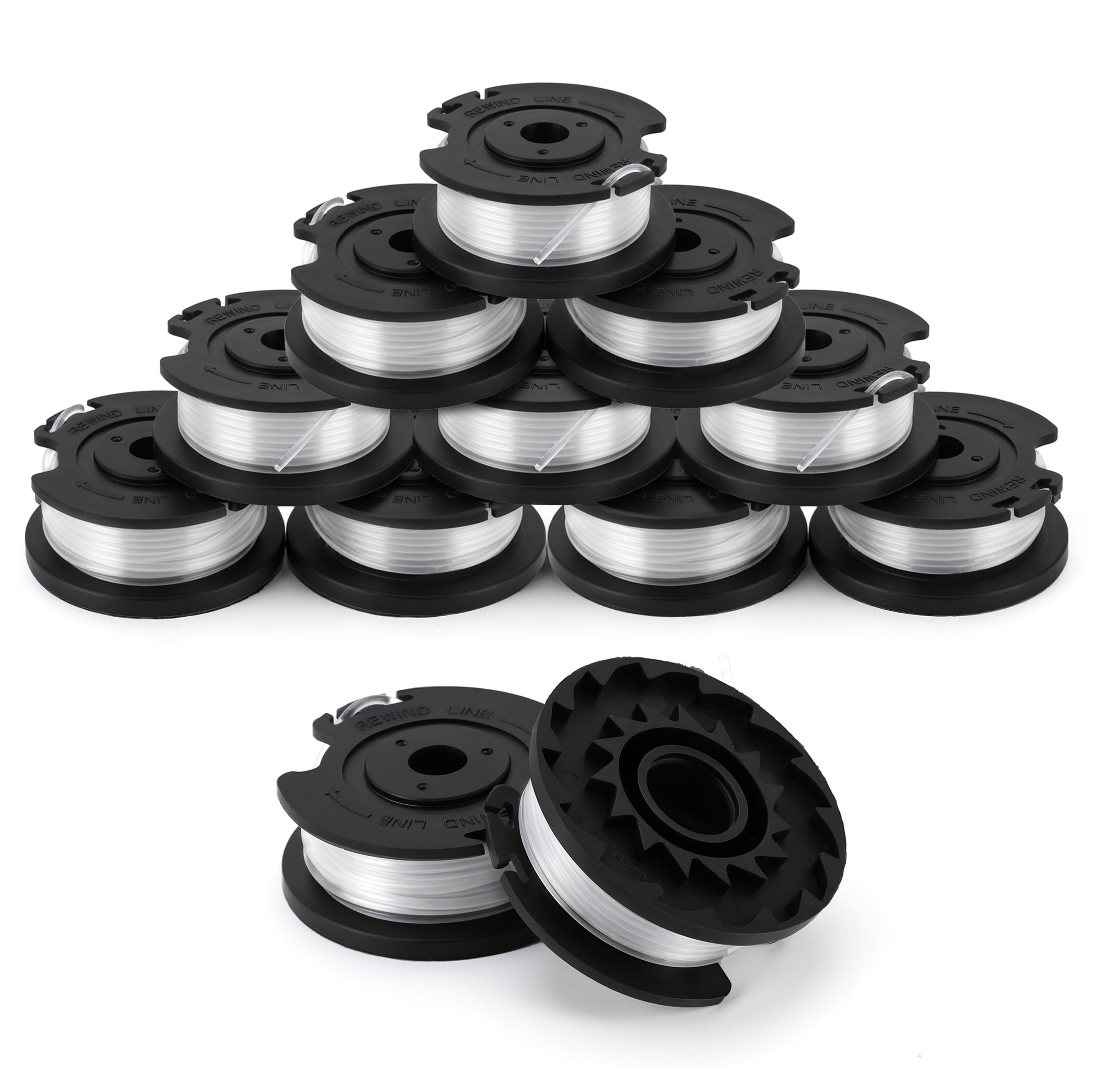 Vipuse 0.065" Auto feed String Trimmer Replacement Spool, 10 Packs ...